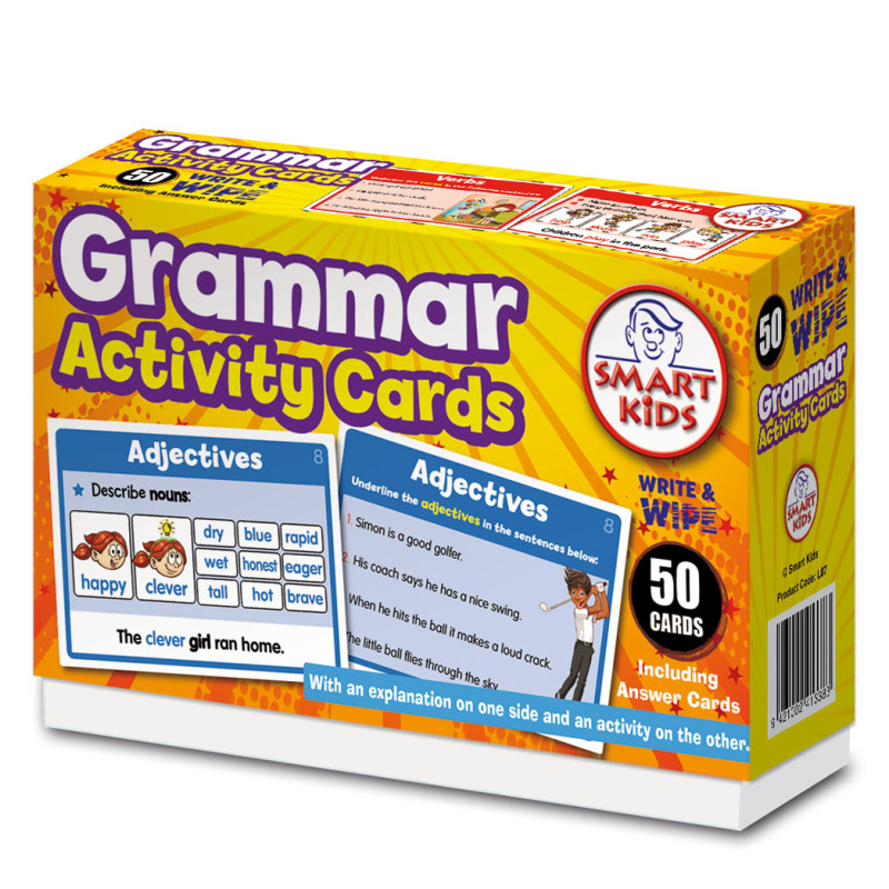 Grammar Activity Cards to teach and reinforce SPAG at KS1-2